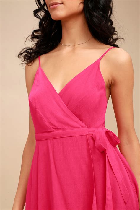 Cute Fuchsia Dress Skort Dress Pink Romper