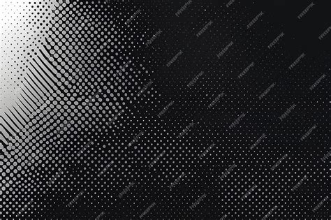 Dotted Halftone Gradient Texture Vanishing Polka Dot Background Repeating Dots Gradation Pattern