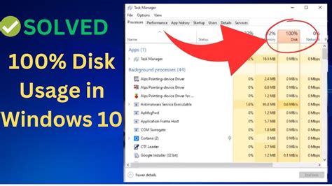 How To Fix 100 Disk Usage Problem In Windows 810 How To Fix 100% Disk
