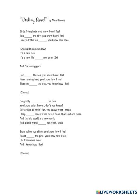 Feeling Alright Chords