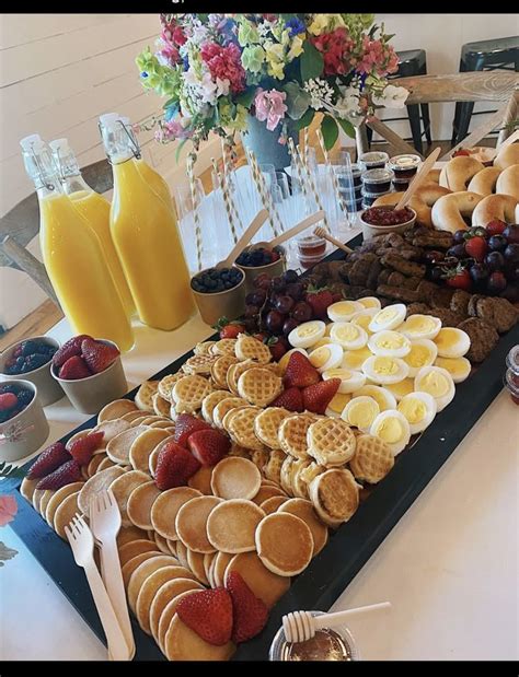 Pin By Leanne Searcey On Party Time Breakfast Brunch Party Party Food Buffet Brunch Party