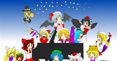 東方 2000人来場記念絵！ 濃硫酸のイラスト Pixiv