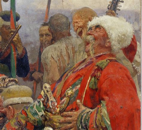 Какой русский художник написал картину запорожцы пишут письмо турецкому