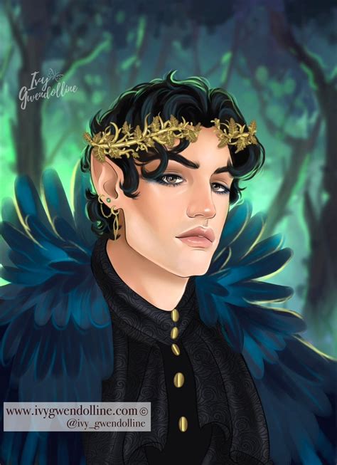 Cardan Greenbriar Inspired Fan Art Print Ivy Gwendolline