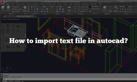How To Import Text File In Autocad Caddikt