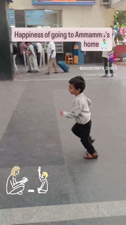 Dhushyanth Is Very Excited And Happy To Go To His Ammammas House Always Asking To Meet Her