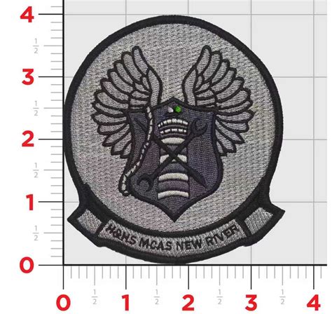 Officially Licensed Usmc Handhs Mcas New River Night Patch Custom Patches