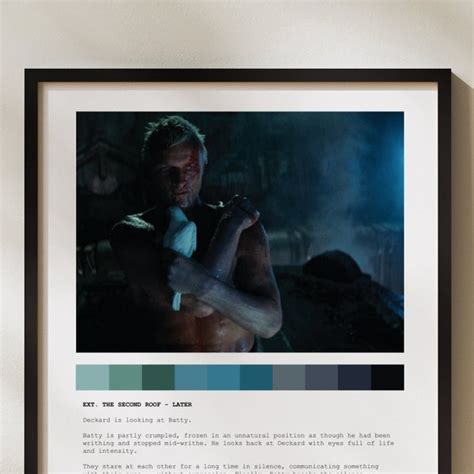 Blade Runner Film Script Etsy