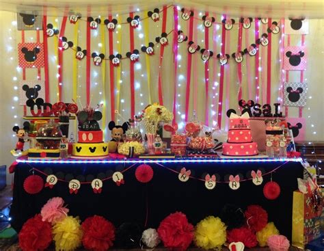Mickey Minnie Birthday Party Minnie Birthday Minnie Birthday Party