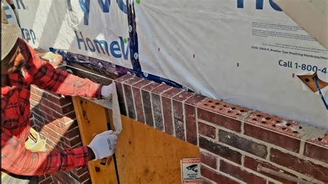 Soldier Course Brick In The Wall Brickwork Colonial House