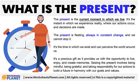 What Is The Present Definition Of Present