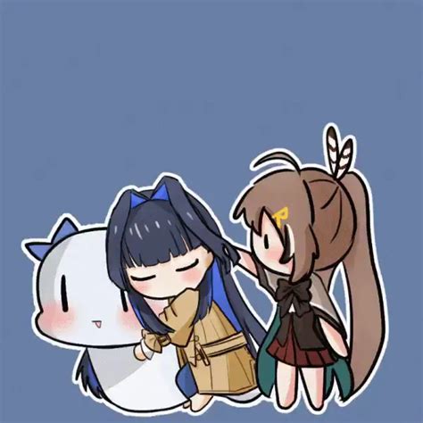 Nanashi Mumei Ouro Kronii Nanashi Mumei Ouro Kronii And Boros