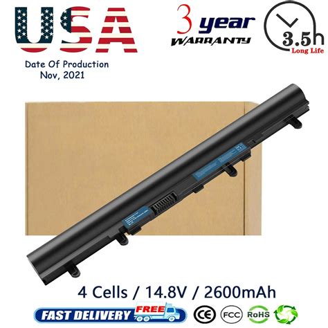 Battery For Acer Aspire V5 V5 551 V5 571 V5 571p V5 571 6726 Al12a32