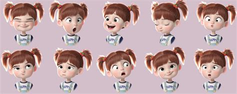 Cartoon Girl Rigged 3d Model Rigged Cgtrader