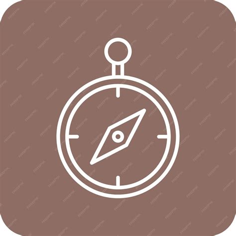 Premium Vector Army Compass Icon Vector Image Can Be Used For Military