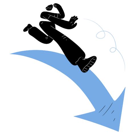 Statistics Decrease Arrow Down Profit Analytics Graph Illustration Download On Iconfinder