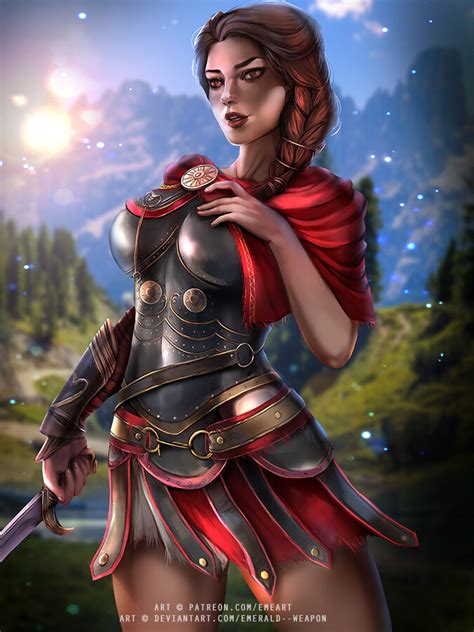 Artstation Kassandra Assassins Creed