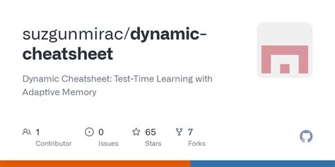 Dynamic Cheatsheetrunbenchmarkpy At Main · Suzgunmiracdynamic