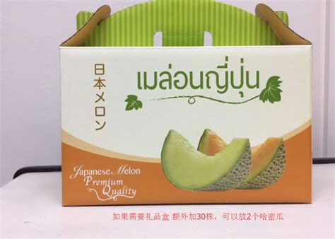 绿色有机种植 哈密瓜2个1 4kg 个 无农药 新鲜水果 日本品种每周日发货 生鲜水果 泰国中国超市 泰国华人超市 曼谷中国超市 曼谷华人
