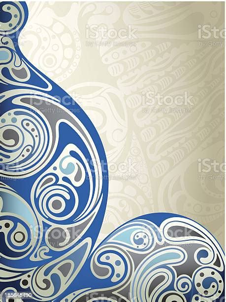 Abstract Blue Curve Background向量圖形及更多式樣圖片 式樣 抽象 捲起 物體描述 Istock