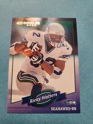 Ricky Watters 2000 Donruss 124 Seahawks Rb Ebay