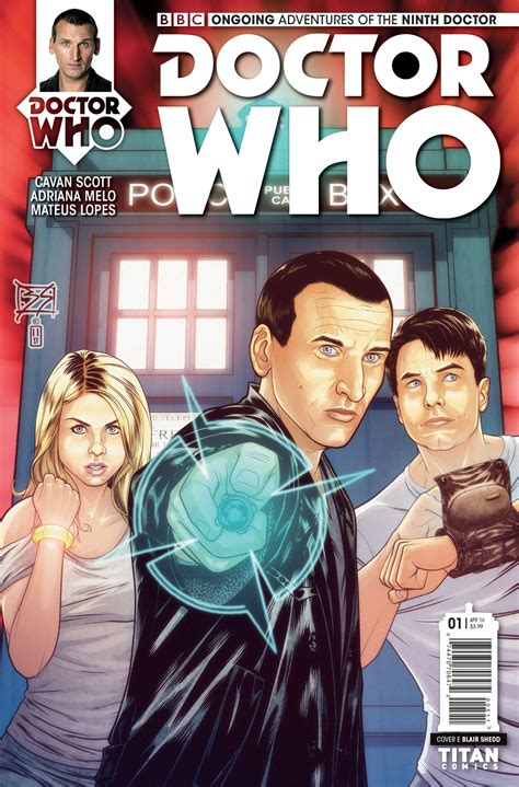 Cover Reveal Doctor Who The Ninth Doctor 1
