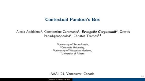 underline contextual pandora s box
