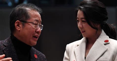 대화하는 홍준표 배현진