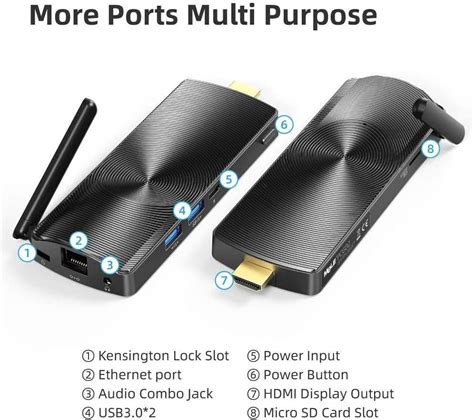 Mele Pcg Gle Fanless Pc Stick Intel Gemini Lake J Windows Pro At Smart Office
