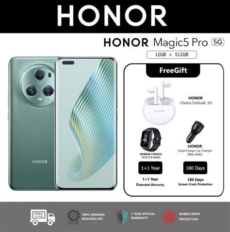 Honor Magic 5 Pro 12gb 512gb 5g Snapdragon 8 Gen 2 2160hz Pwm