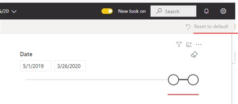 set default dates in date slicer range microsoft fabric community