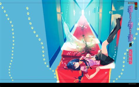 物語シリーズ 化物語羽川翼VOFAN 壁紙 tsundora