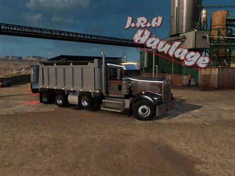 W DUMP TRUCK V MOD American Truck Simulator Mod ATS Mod