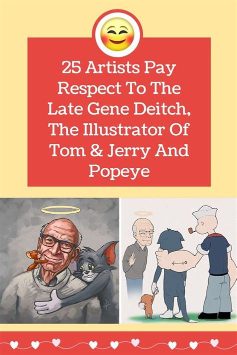 25 Artists Pay Respect To The Late Gene Deitch The Illustrator Of Tom