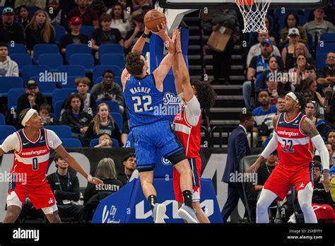 Orlando Florida Usa February 23 2025 Orlando Magic Forward Franz