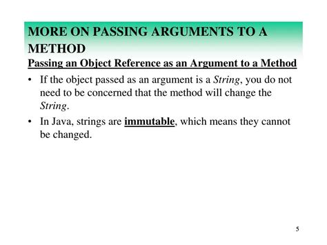 Ppt Chapter 5 Methods Contd Powerpoint Presentation Free Download