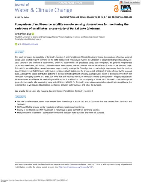 Pdf Comparison Of Multi Source Satellite Remote Sensing Observations
