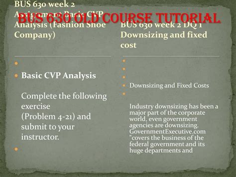 PPT Bus630oldcoursesTutorial Uophelp PowerPoint Presentation Free Download ID 7179206