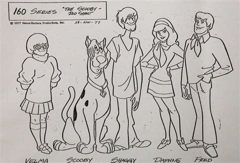 70s Vintage Hanna Barbera Scooby Doo Show Studio Animation Working