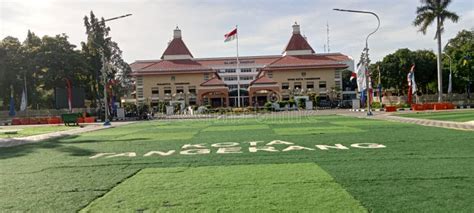 Tangerang 12 December 2022 A View Of The Tangerang City Hall Banten