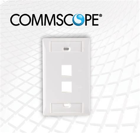 Face Plate Placa 2x Rj45 C Blanco C Etiqueta 1 2111009 3