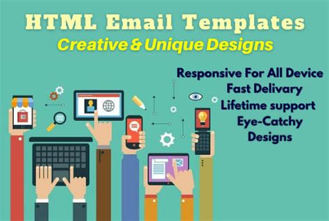 design creative responsive html email template by morshed45 fiverr