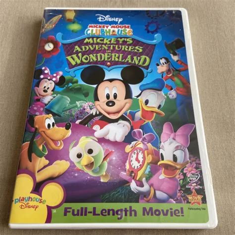 Disney Mickey Mouse Clubhouse Adventures In Wonderland Dvd Full
