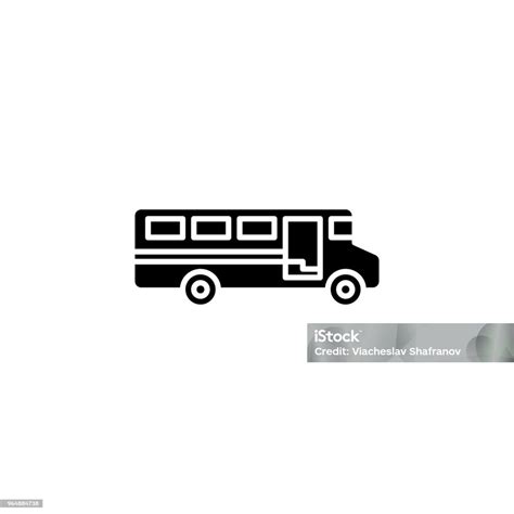 校車駕駛黑色圖示概念校車駕駛平面向量符號 符號 插圖向量圖形及更多乘圖片 乘 交通方式 人的背部 Istock
