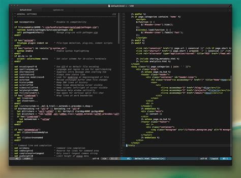 Dark Vim Gui For Os X R Vim