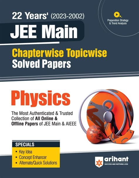 Buy 22 Yrs Jee Main Phy Solved Papers Chap And Topic Wise