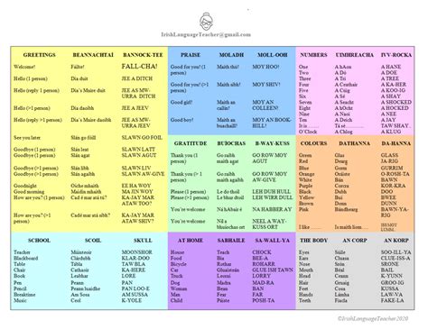Beginner Lessons Irish Language Teacher