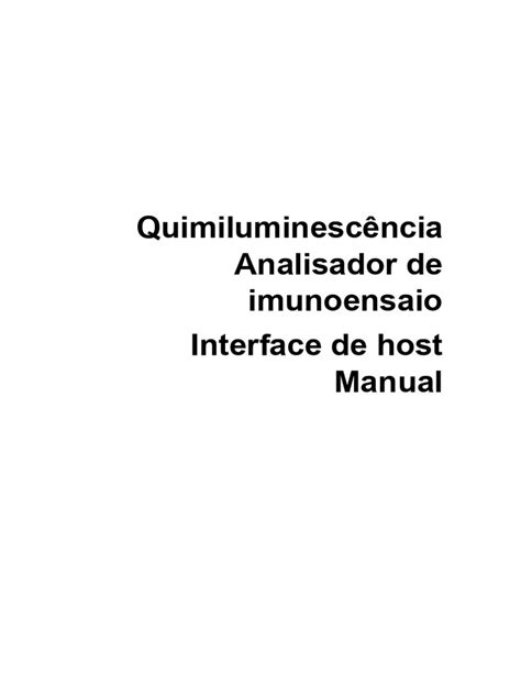 Clia 1000 Manual De Interface Winerlab Portugues Pdf Suíte De
