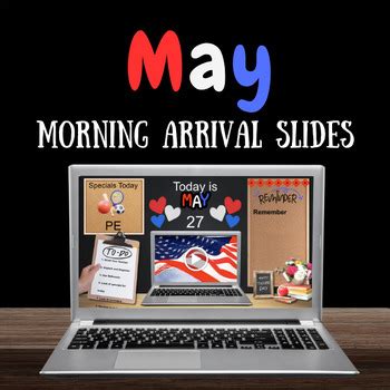 May Morning Arrival Slides By Learning In The Woods TPT