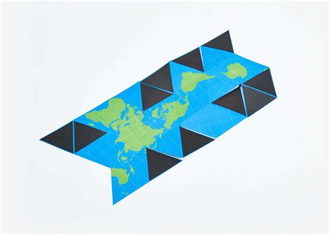 Dymaxion Folding Globe Blue Green Tabla Rasa Toy Store Cafe